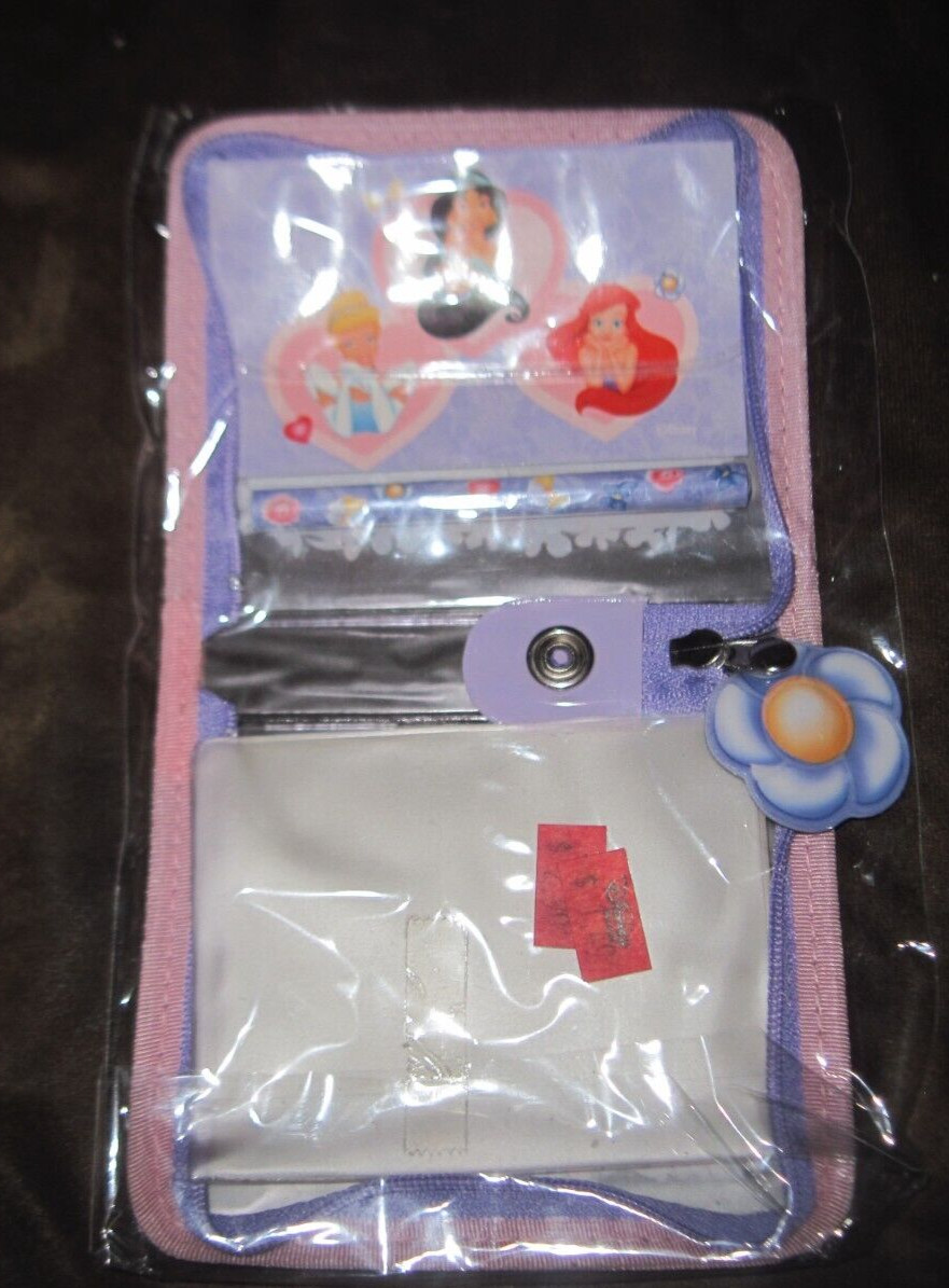 Disney Princesses Wallet Purple & Pink Jasmine Ariel … - Gem