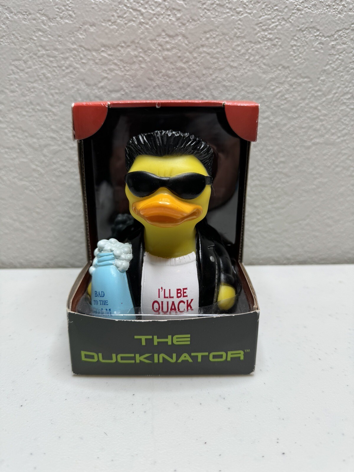 Duckinator CelebriDuck Rubber Duck Terminator fans Arnold NIB I'll Be ...