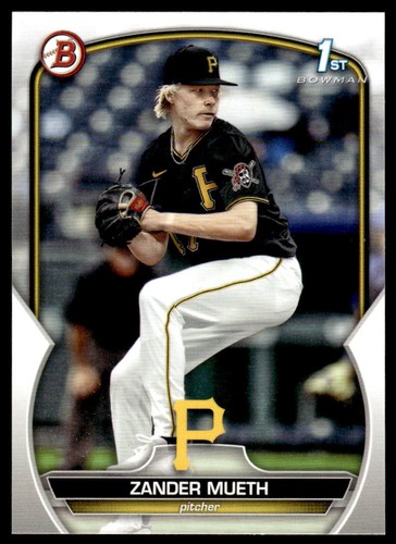 2023 Bowman Draft #BD-131 Zander Mueth Pittsburgh Pirates Baseball | eBay