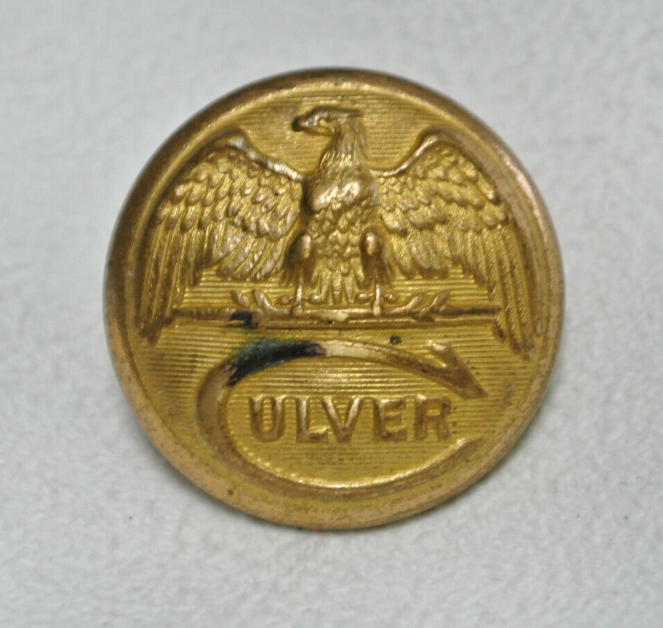 ANTIQUE CULVER MILITARY ACADEMY INDIANA UNIFORM COAT BUTTON Waterbury ...