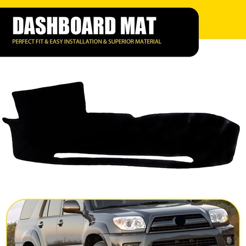 Black Dash Mat Cover Dashboard Pad Carpet for Toyota 4Runner 2003-2009 ...
