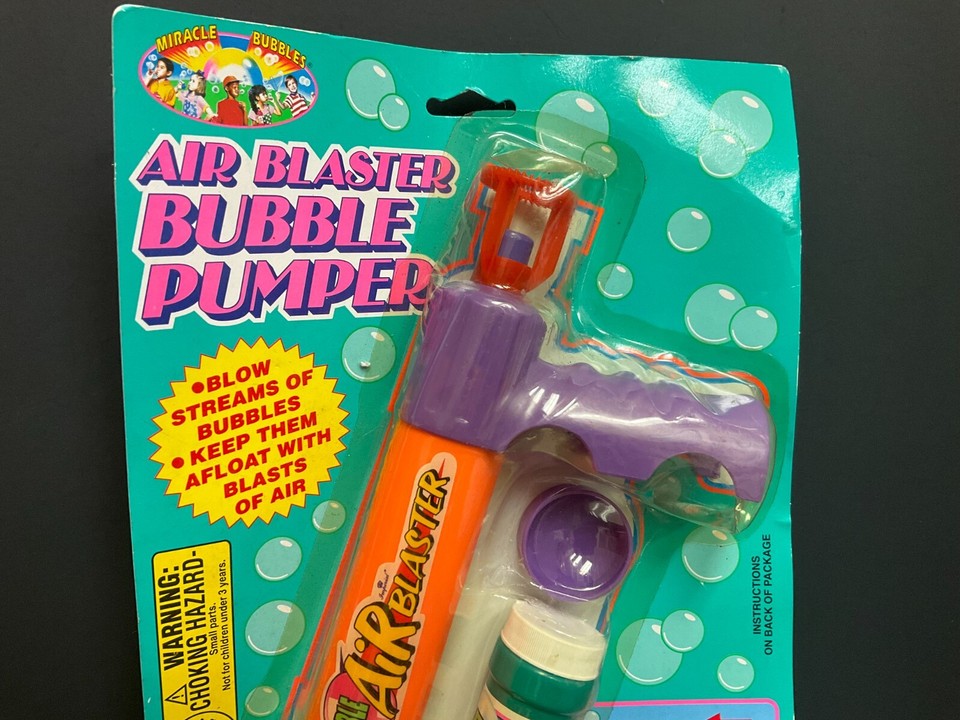 Bubble Gun -IMPERIAL AIR BLASTER BUBBLE PUMPER - Vintage NEW 1998 | eBay