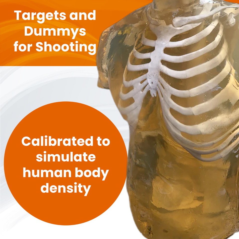 Ballistic Gel Powder 2 lbs - Gelatin Mix for Blocks, Targets and Dummys ...