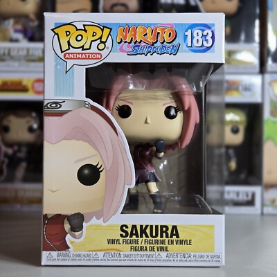 Funko Pop! Naruto Shippuden: Sakura #183 And Pop Protector | eBay