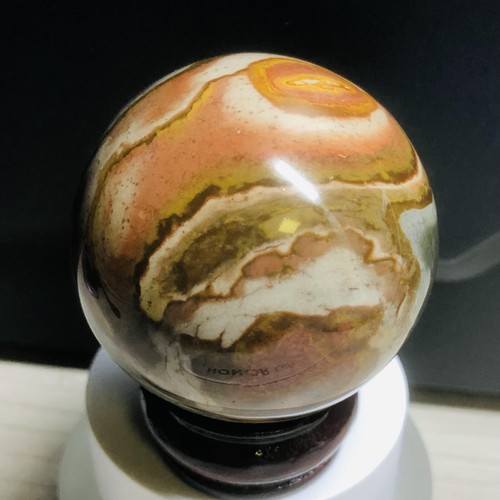 160g Natural ocean jasper Quartz Ball Crystal Sphere Healing decor | eBay