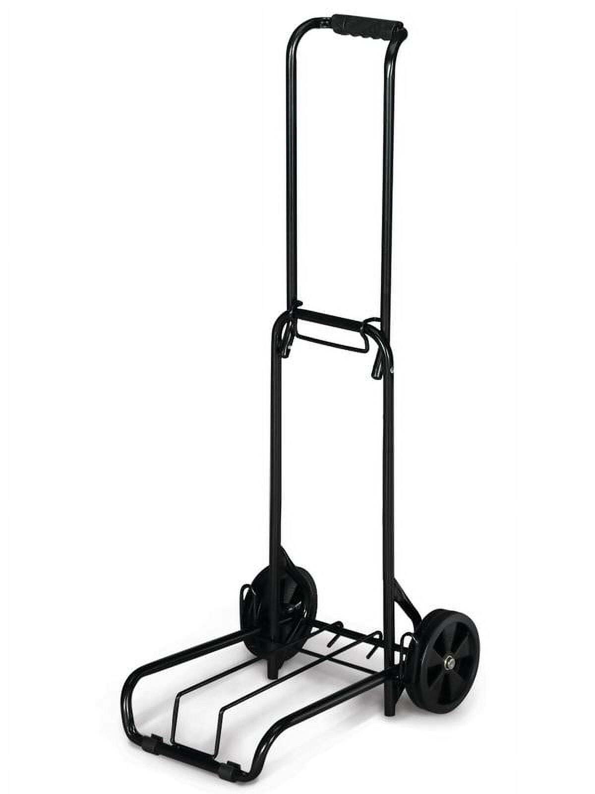 Folding Luggage Cart, 39" x 13" (15" Platform), 3lbs Empty, 75lbs ...