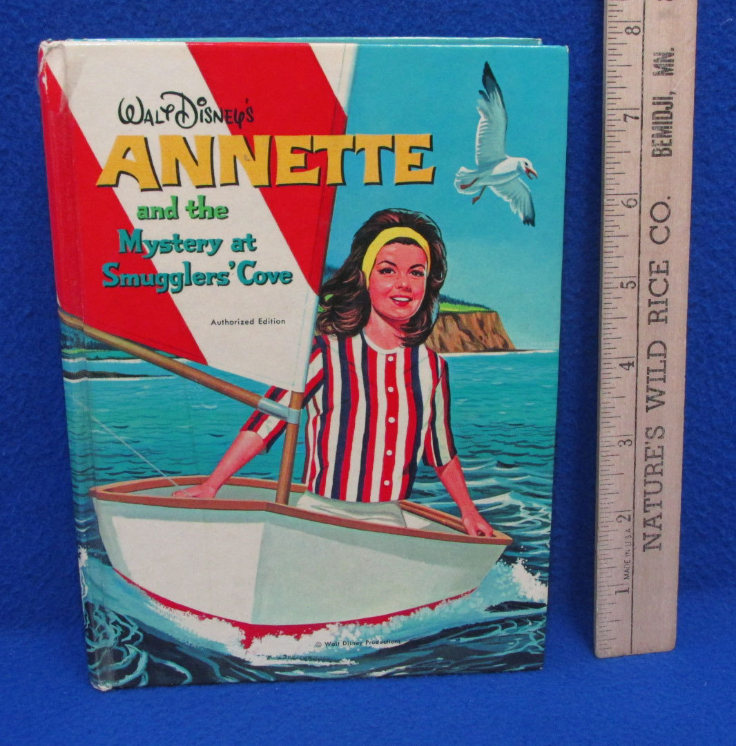 Vintage Walt Disney Book Annette And The Mystery At Smugglers Cove 1963 ...