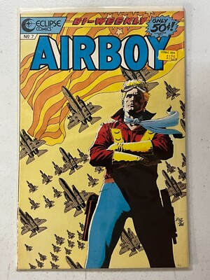 Airboy #7 Eclipse Comics 1986 | Combined Shipping B&B | eBay
