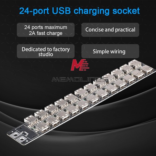 24Port USB Charger Mobile Game Studio Centralized Power Supply ...
