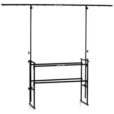 Gorilla GDS-4 4ft Complete Portable DJ All-in-One Disco Stand Booth ...