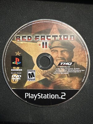 Red Faction II (Sony PlayStation 2, 2002) Disc Only, Tested, Working ...