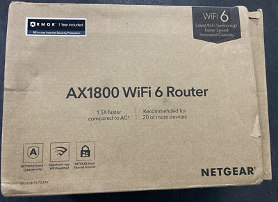 Netgear AX1800 Wifi 6 Router R6700AX | eBay