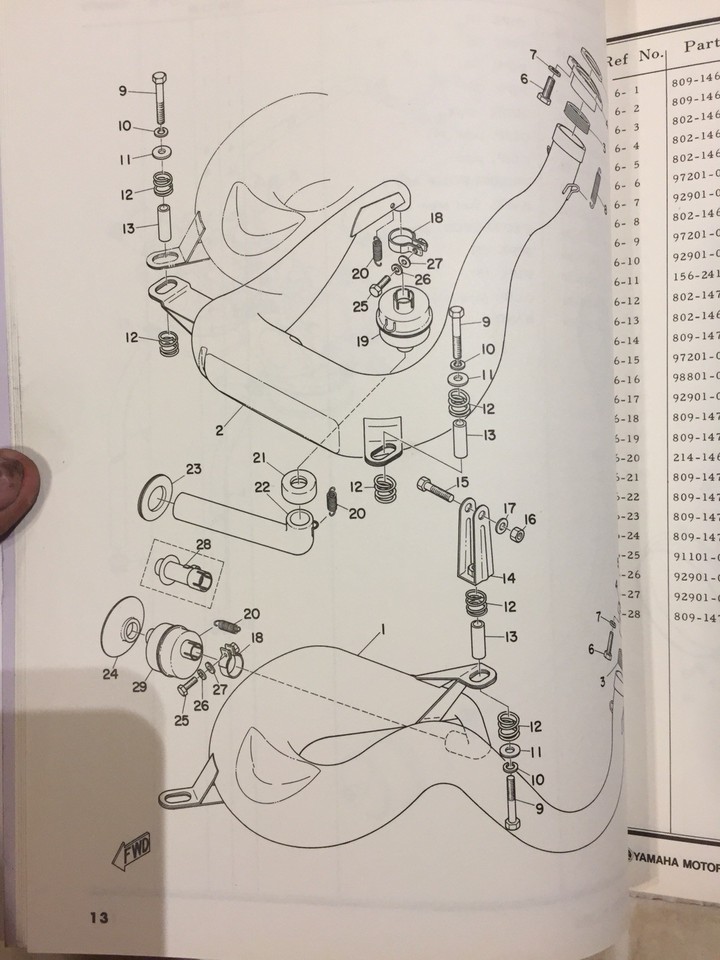Yamaha Ss-338 Ss-396 Parts Manual | eBay