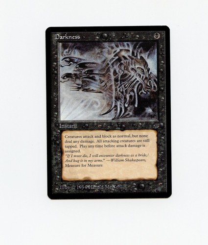Darkness Legends Black Common Magic the Gathering MTG | eBay