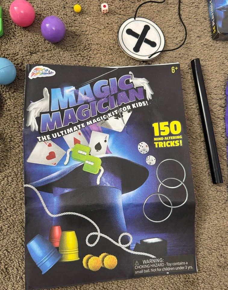 Grafix Magic Magician 150 Mind Altering Tricks ages 6+ | eBay