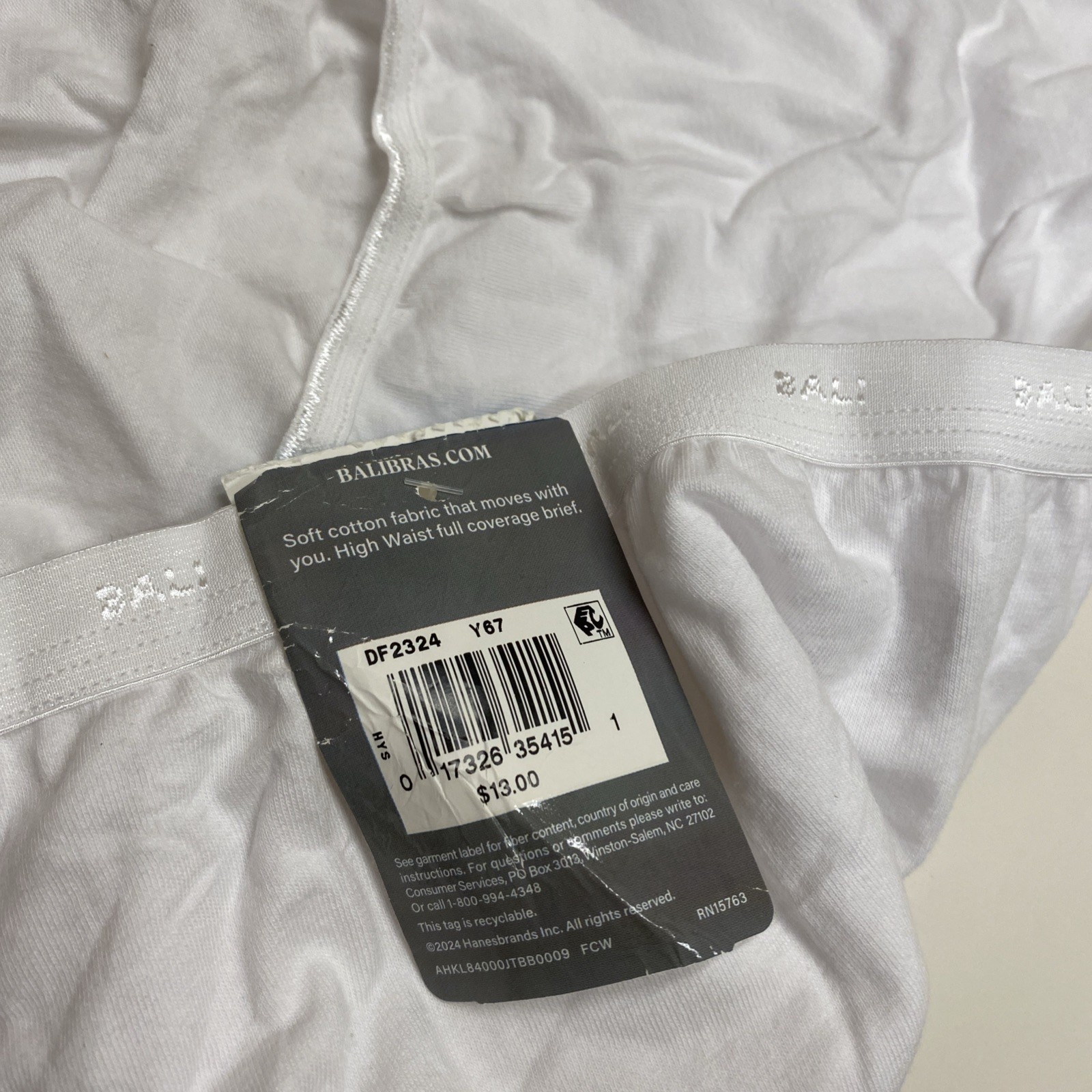 Bali Full-cut Cotton Brief 2324 Set of 3 Pairs Size XL Msc3 for sale ...