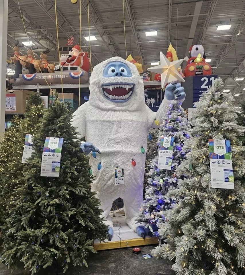 Lowe’s Viral Rudolph the Red-Nose Reindeer 9.75ft Bumble Christmas ...