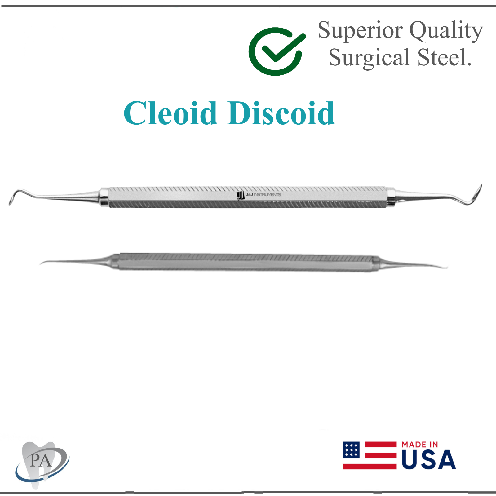 Dental Cleoid Discoid #3/6 Large or #89/92, Surgical Steel Carver ...