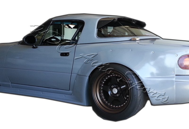 For 1990-2005 Mazda Miata Hard Top Black Acrylic Rear Window Roof Visor ...