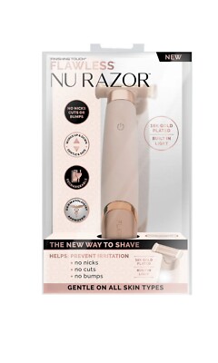 Finishing Touch Flawless Nu Razor Cordless Razor - Gold 754502042999| eBay