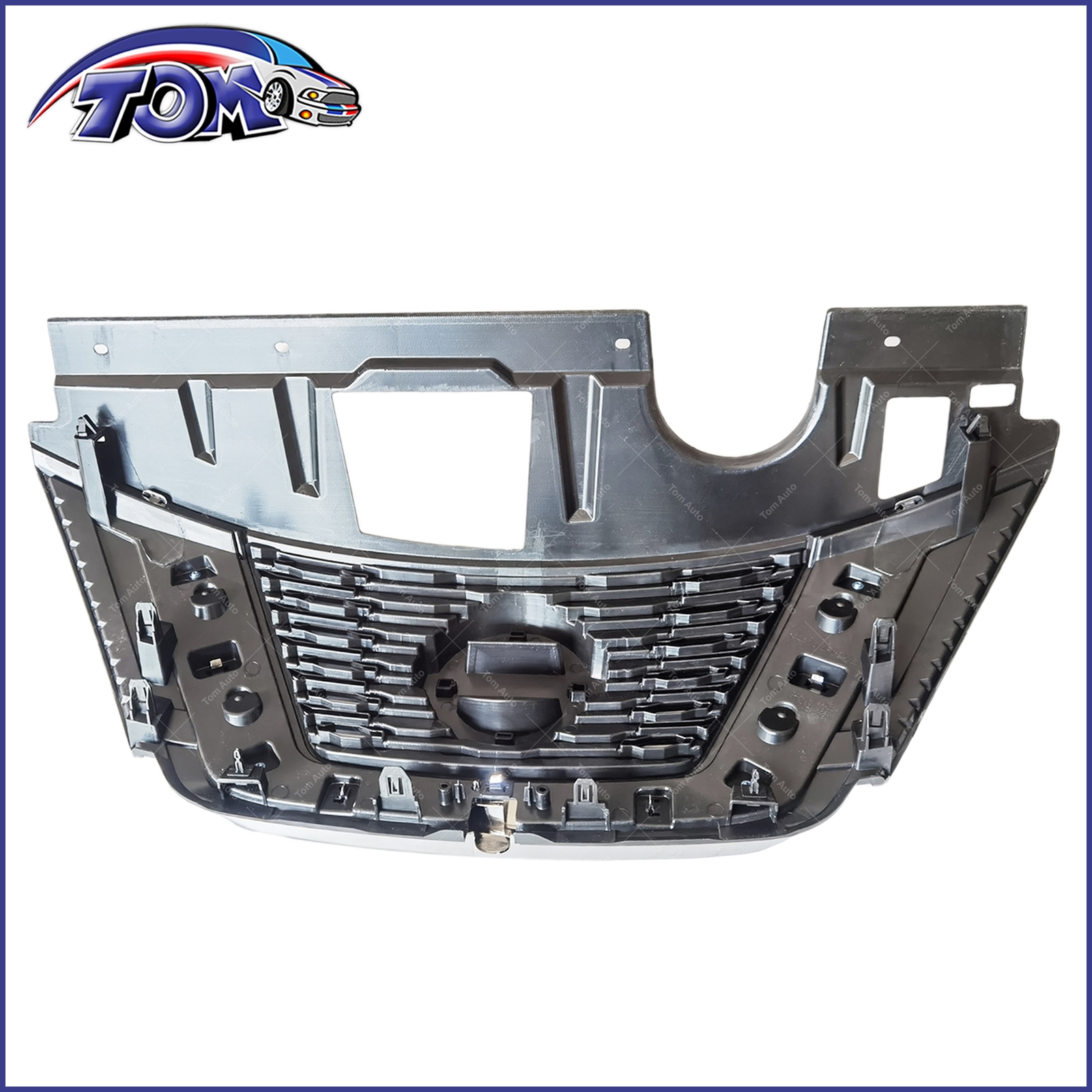 2017-2018 Nissan Rogue Chrome Front Upper Bumper Grill Grille ...