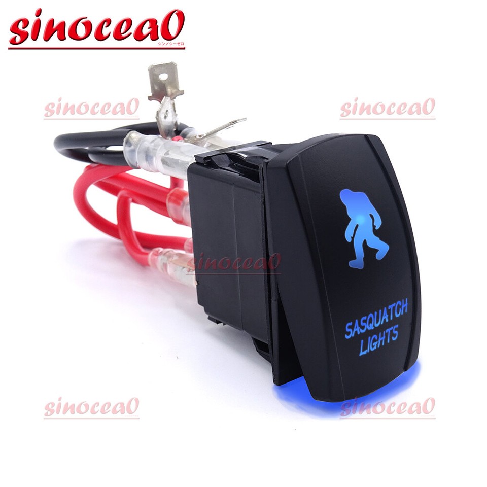 2023 2024 Backlit Light Bar Control Rocker Toggle Switch For ATV UTV ...