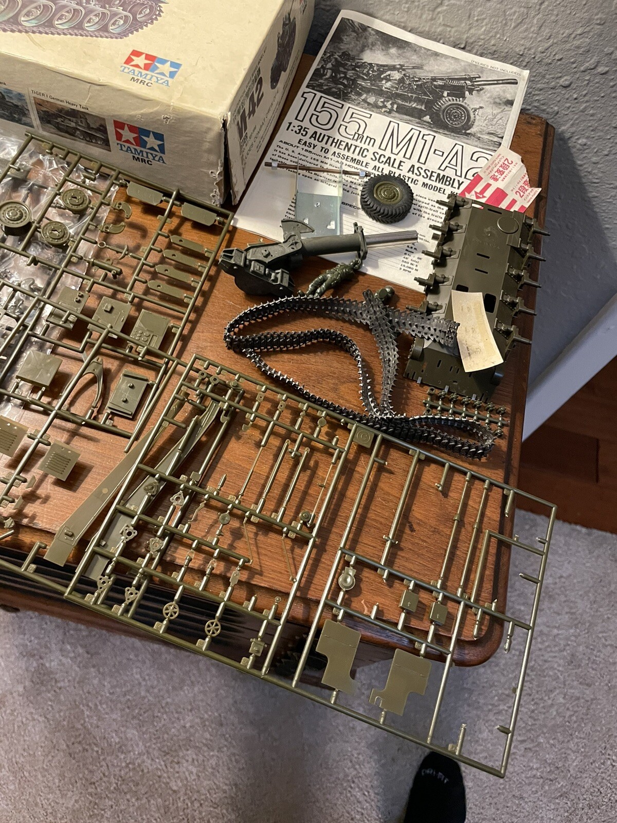 Tamiya MRC U.S. Army Self Propelled AA Gun M-42 Duster Kit No MT 327 ...