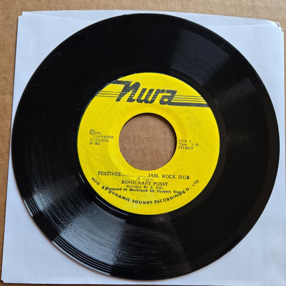 SAM CARTY AND THE ASTRONAUTS Festival Jam Rock REGGAE 45 7" Record ...