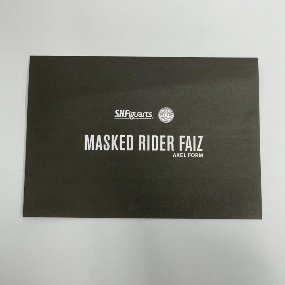 Used Opened Bandai S.H.Figuarts Shinkocho Seiho Kamen Rider Faiz Accel ...