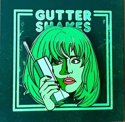 Gutter Shakes Enamel Pin Gale Weathers Scream Movie Horror Stab Green ...