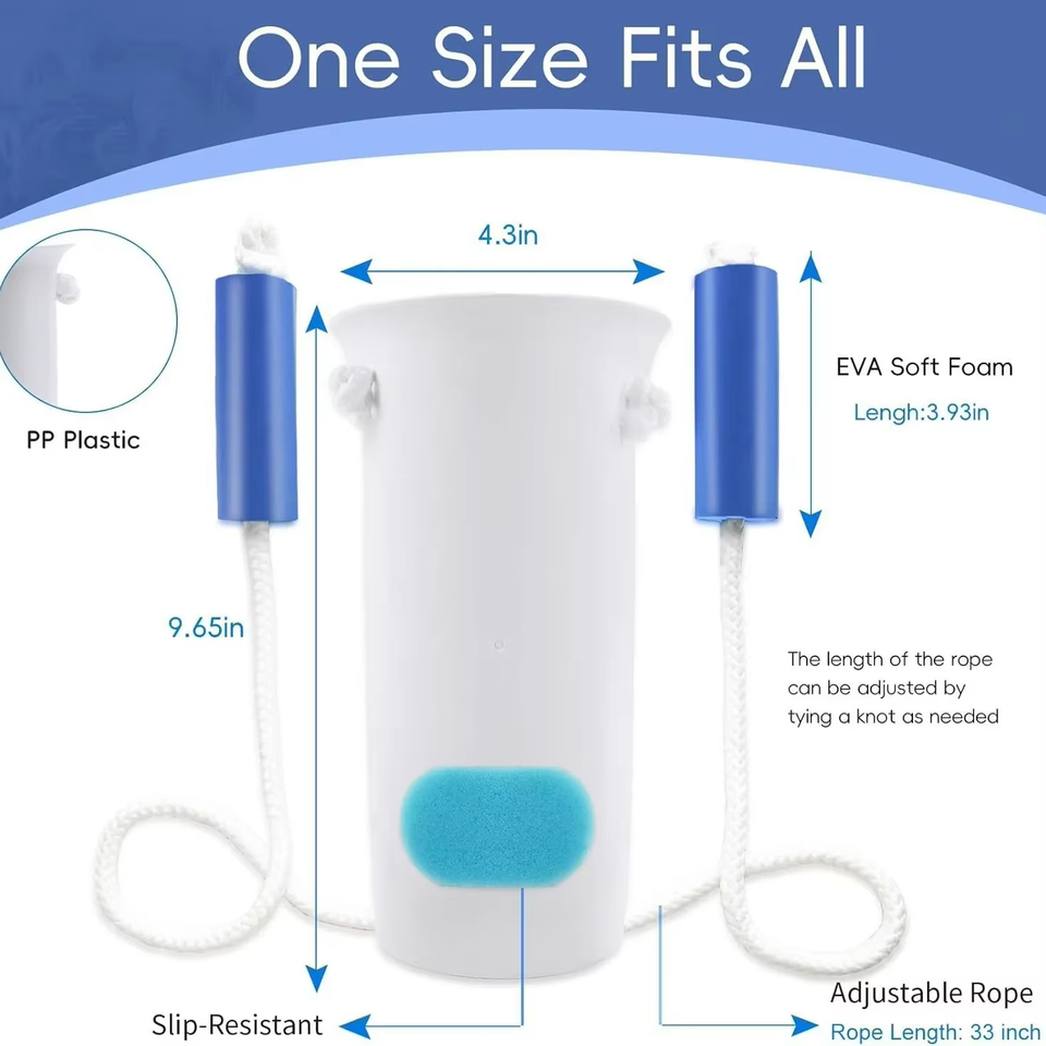 No bending Sock Aid Easy On and Off Stocking Slider Donner Pulling ...