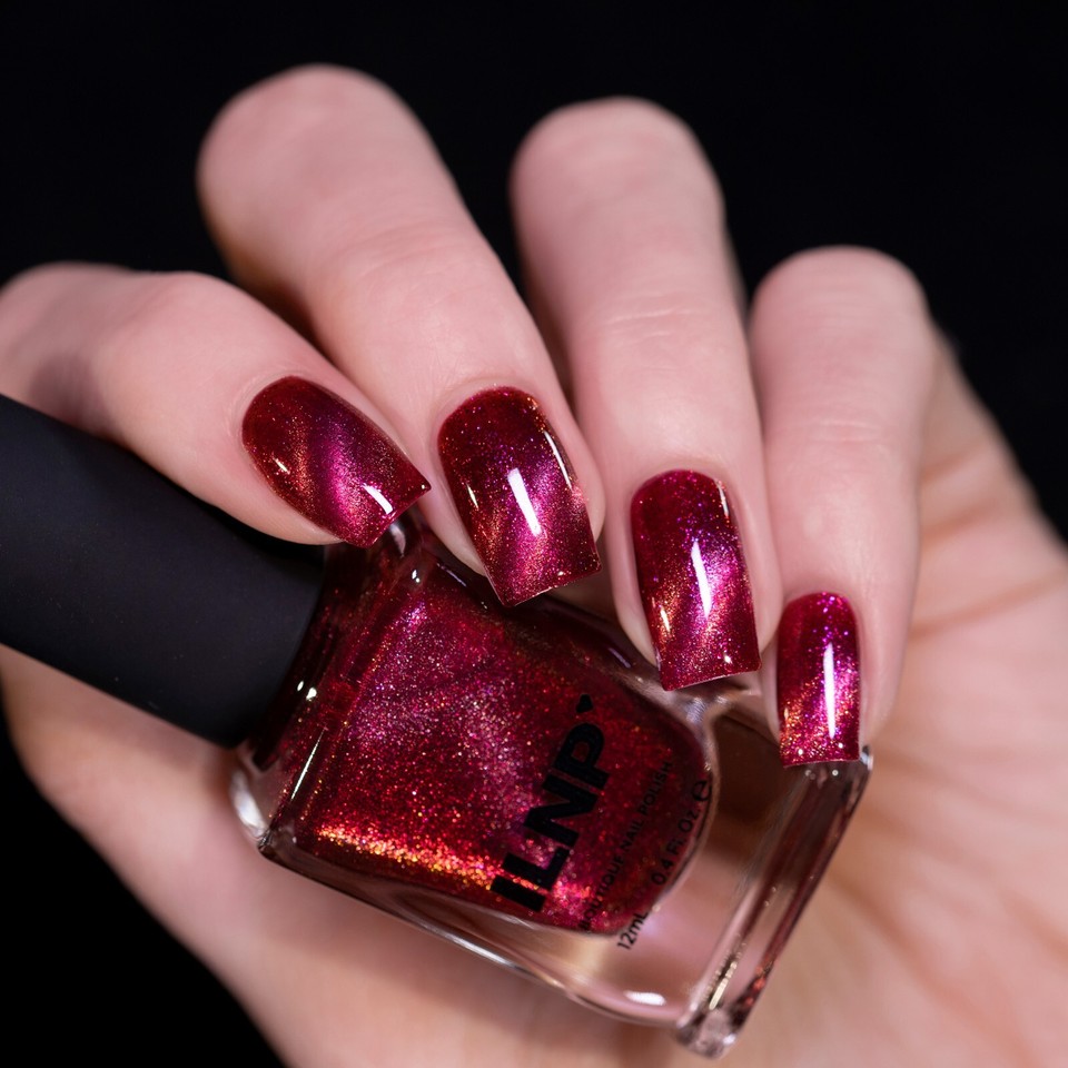 ILNP Be Mine - Crimson Red Magnetic Nail Polish | eBay