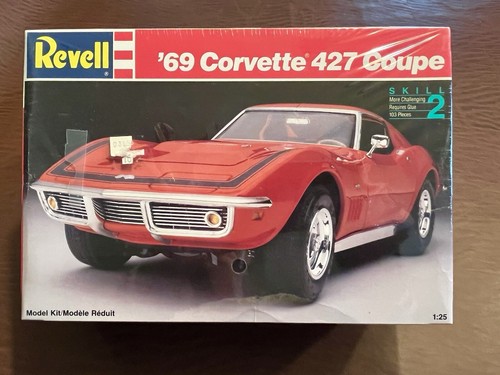 Vintage rare REVELL MONOGRAM 1969 corvette model kit | eBay