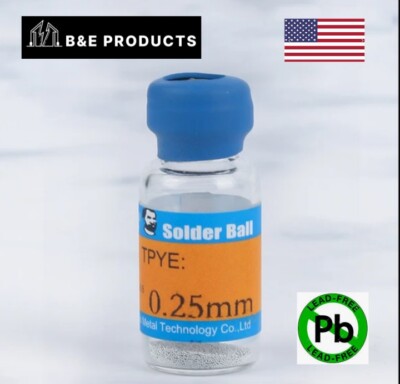 Mechanic Solder Balls, BGA Reballing, 0.25mm, Lead Free | eBay
