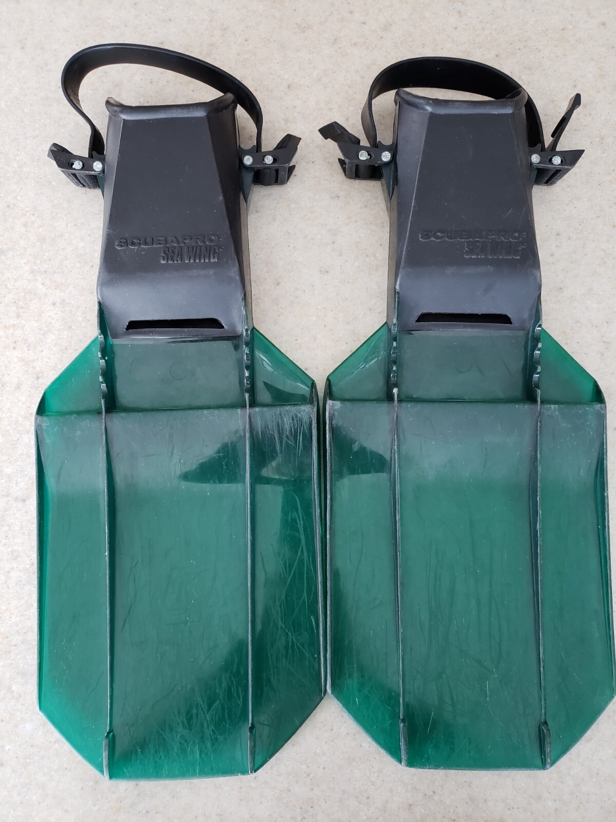 SCUBAPRO Sea Wing Fins Green Medium Dive or Snorkeling Fins USA | eBay