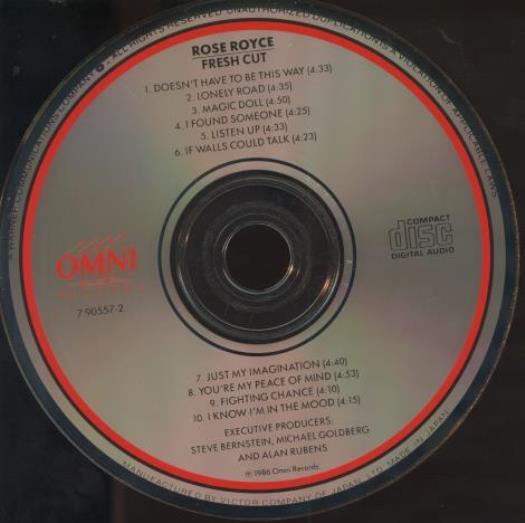 Rose Royce: Fresh Cut MUSIC AUDIO CD electronic funk soul r&b singer ...