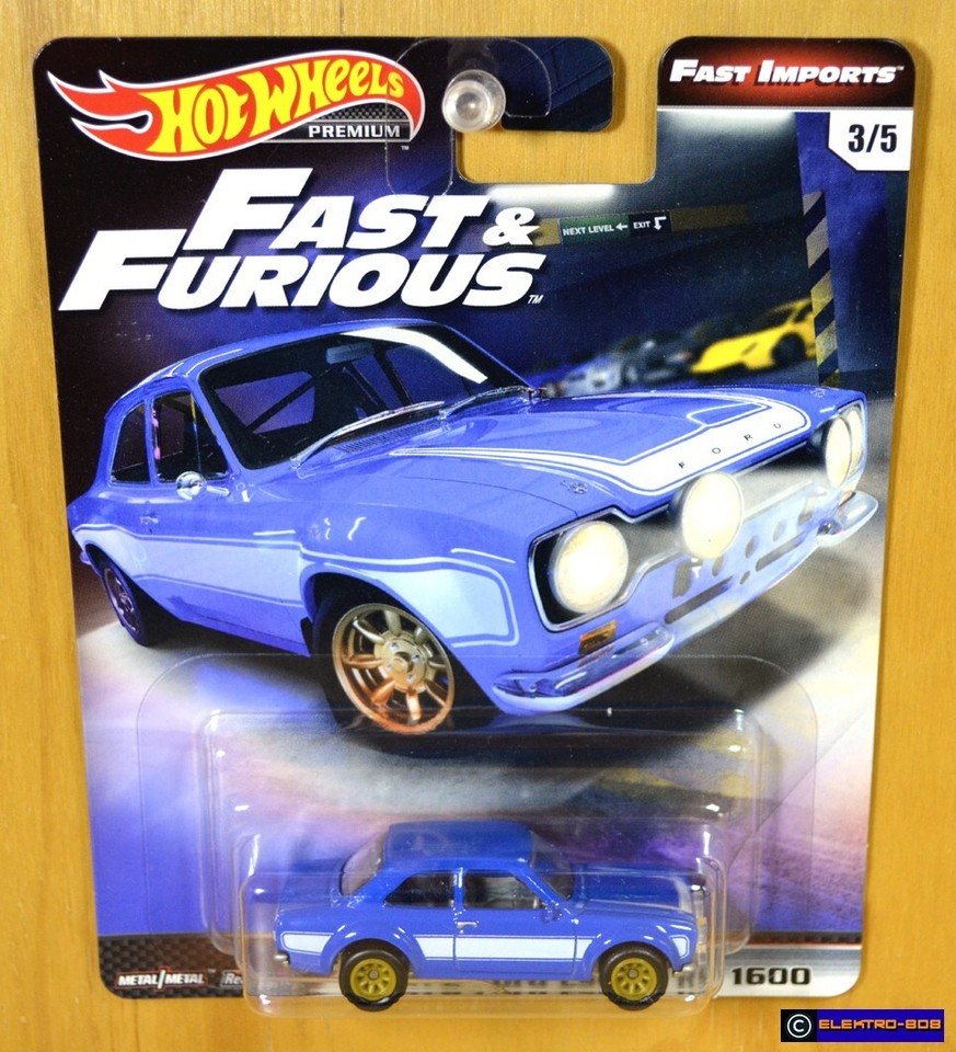 2x Hot Wheels '70 Ford Escort RS 1600 & Ford Capri Gr.5 [Premium] - New ...