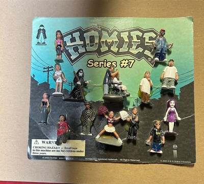Homies Series 7 Vending Machines Display Set Of 14 Figures | eBay