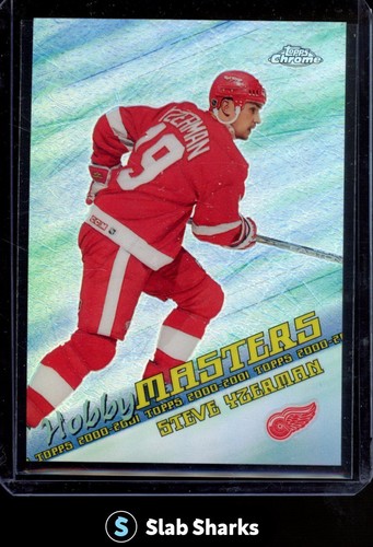 2001 TOPPS CHROME HOBBY MASTERS STEVE YZERMAN REFRACTOR #HM10 | eBay