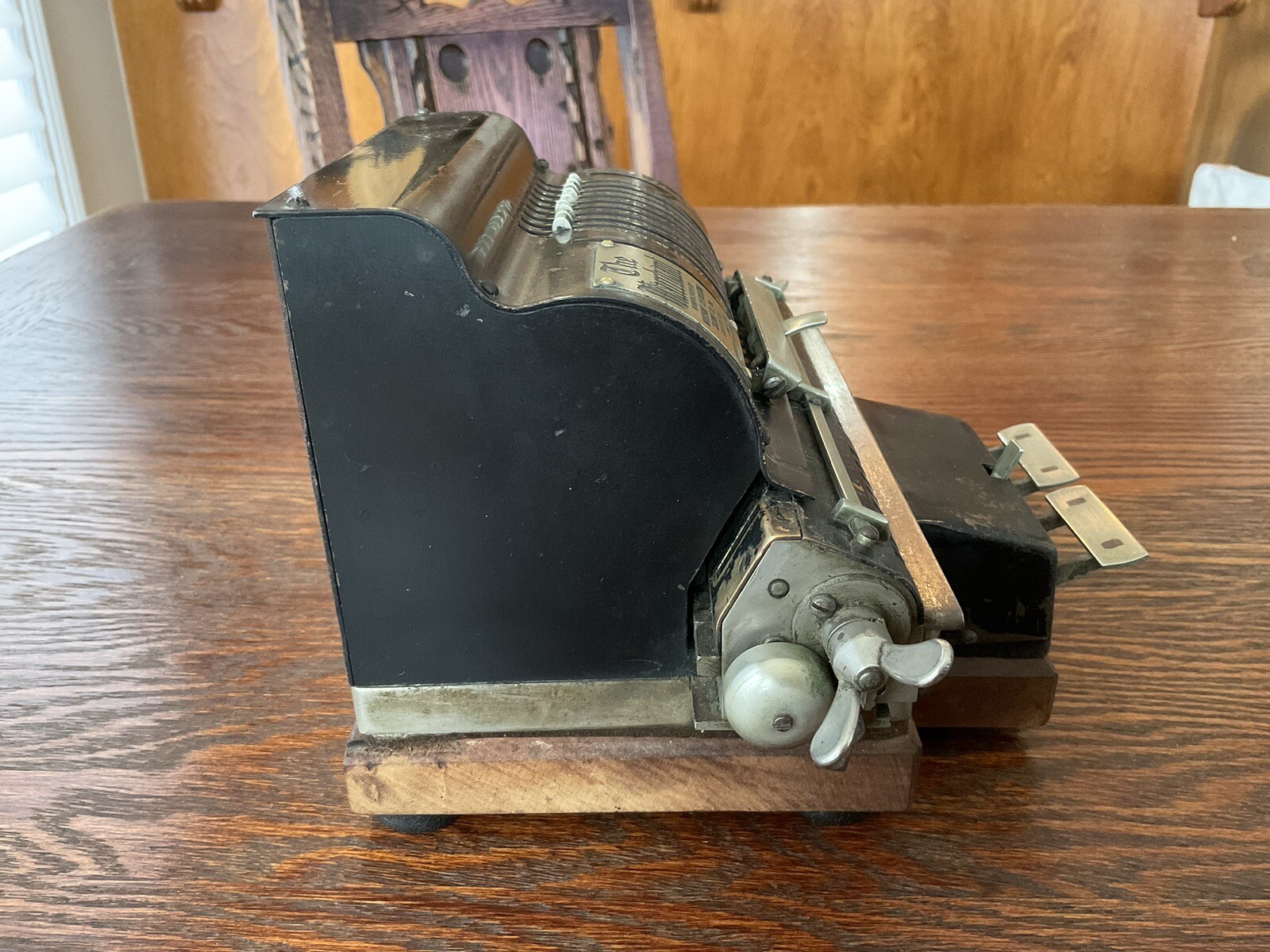 Antique 1916 Marchant Adding Calculating Machine | eBay