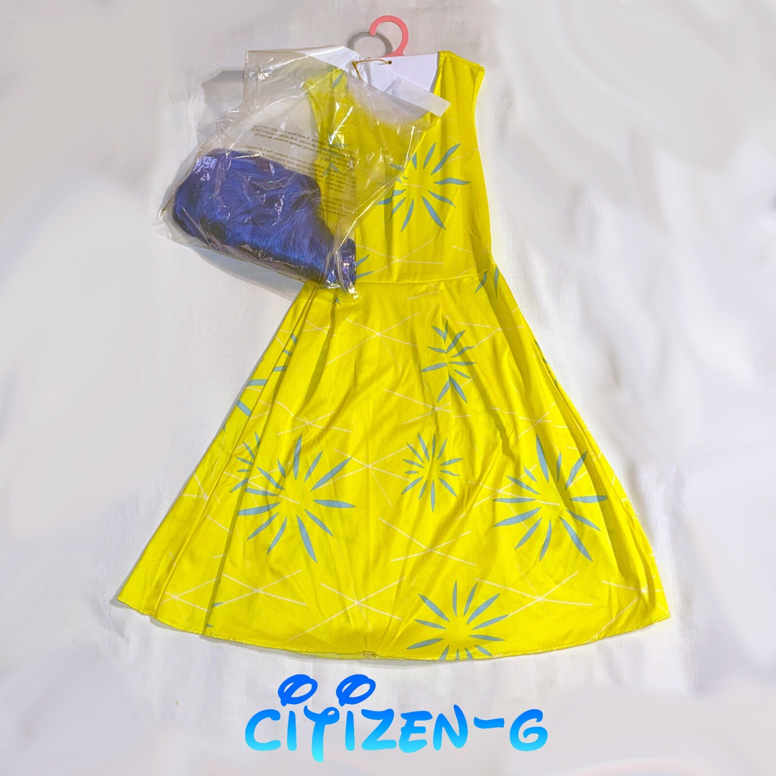 Disney Inside Out 2 JOY Halloween Costume & Wig for C… - Gem