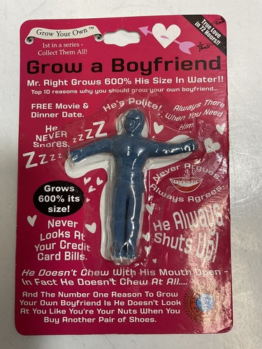 Grow A Boyfriend Novelty Toy OldGnu | eBay