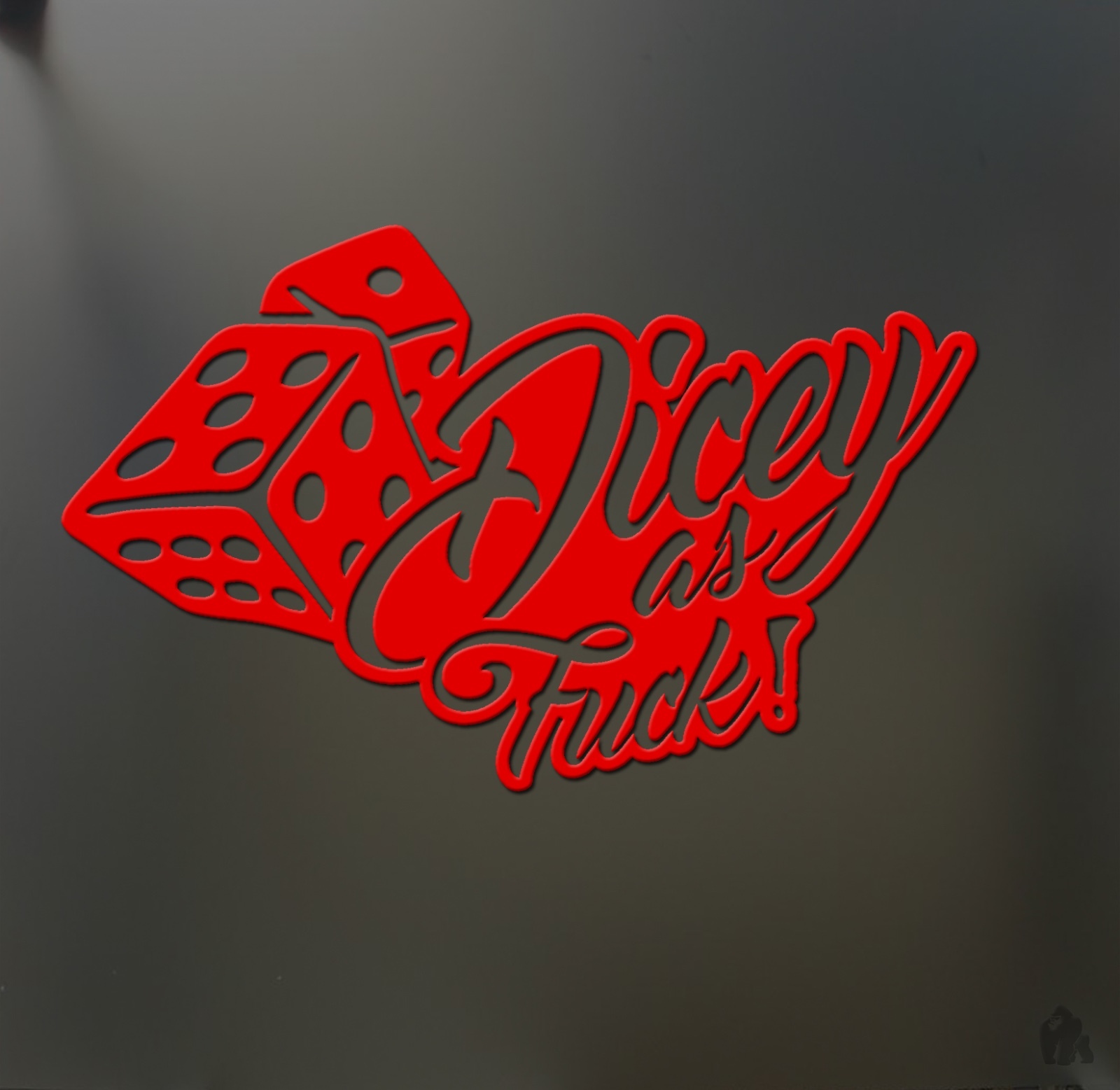 dicey as f*ck sticker racing funny rat rod JDM drift car race lowered ...