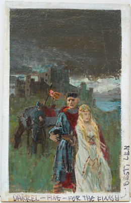 Art Illustration for Book Cover - Medieval Knights Princess Fantasy ...