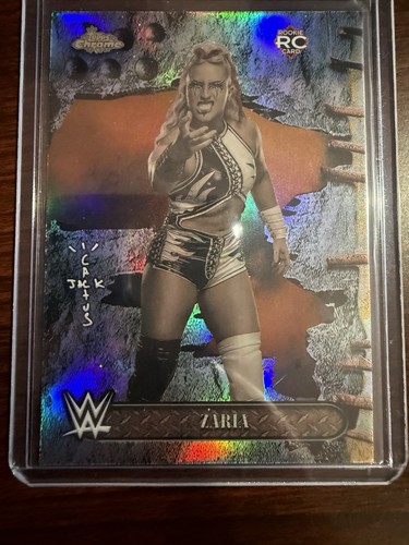 Zaria Refractor Base Rookie Card WWE 2025 Topps Chrome Cactus Jack | eBay