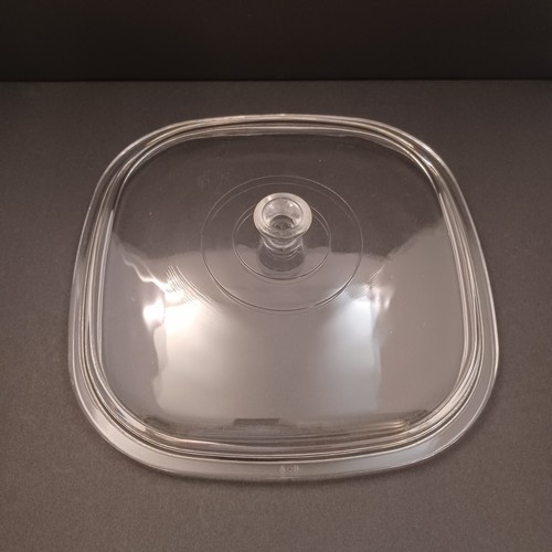 Corning Ware Casserole Dish Replacement Lid Only A-9 Square Glass Lid ...