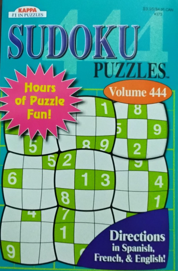 KAPPA Sudoku Puzzle Books. 6 Books Over 750 Puzzles | eBay