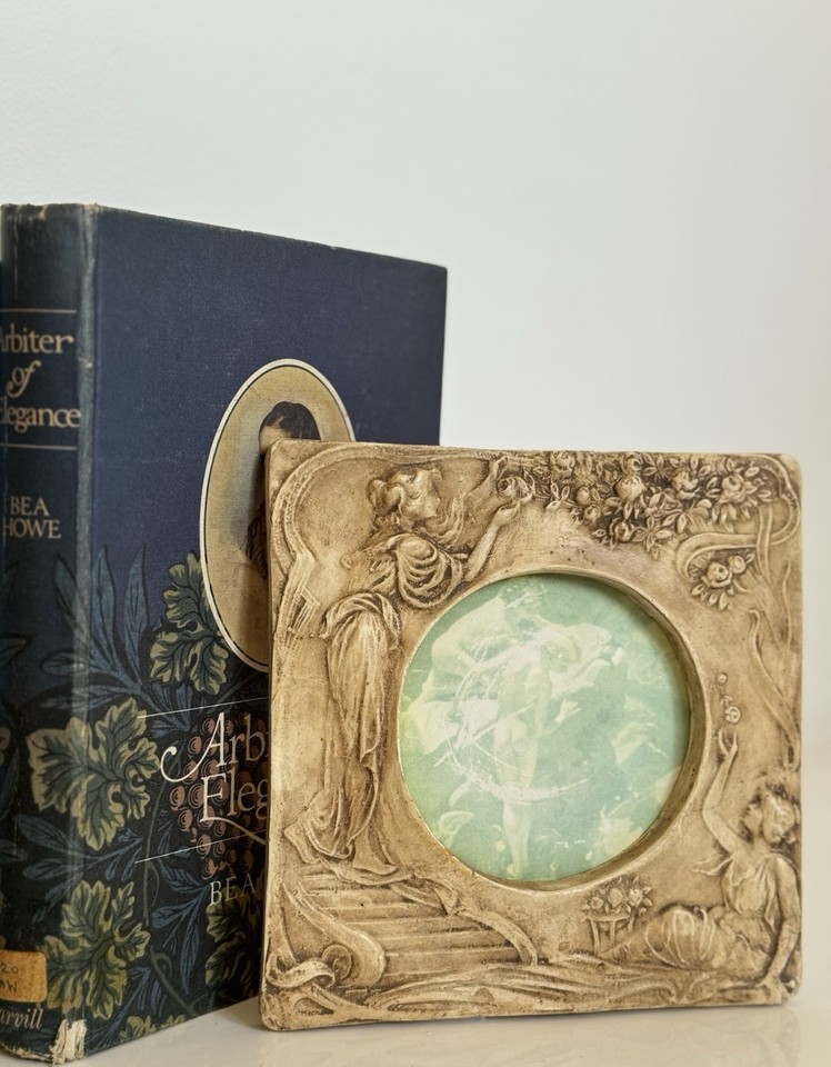 Antique Art Nouveau Style Decorative Picture Frame Classical Figure ...