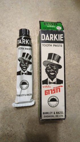Vintage Tube Of “Darkie” Toothpaste w Original Box 5" Version | eBay