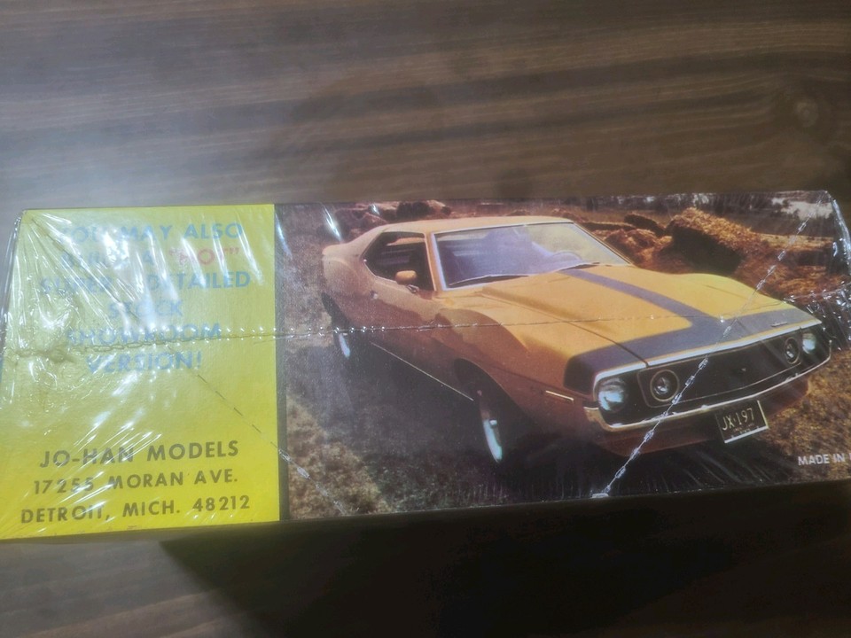 SUPER RARE VINTAGE JO-HAN AMC JAVELIN AMX PRO STOCK RACER GC-1600 IN ...